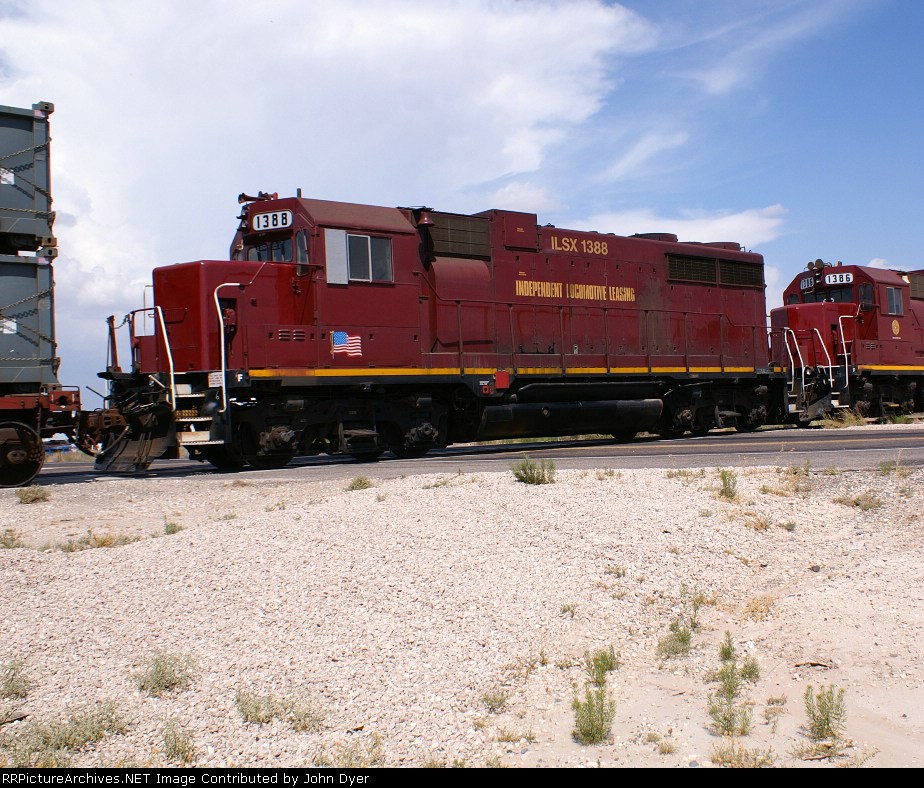ILSX 1388 (GP35M) on the Texas New Mexico Railroad